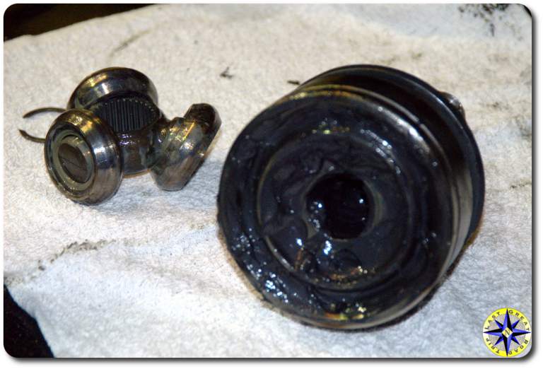 How To Disassemble A CV Axle | Overland Adventures and Off-Road